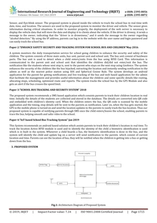 IRJET- Advance School Bus Tracking and the Children Safety System | PDF