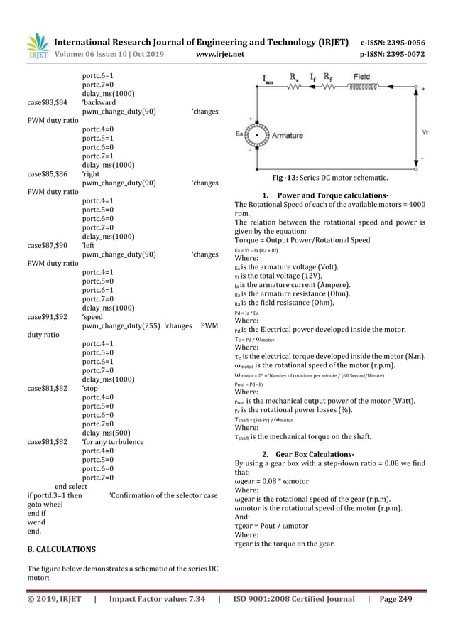 IRJET- Advanced Voice Operating Wheelchair using Arduino | PDF