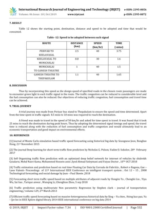IRJET- Case Study on Traffic Control in Signals from Periyar Bus Stand ...