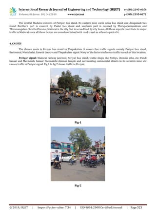 IRJET- Case Study on Traffic Control in Signals from Periyar Bus Stand ...