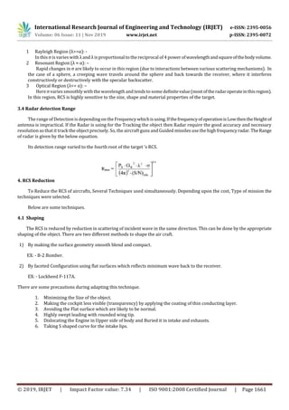IRJET- Implementation of Stealth Tech on Tank | PDF