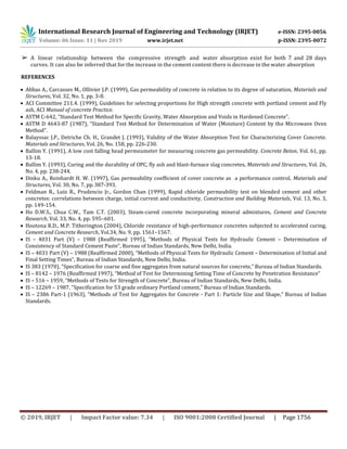 IRJET- Investigations on the Durability Parameters of Different Grades of Concrete | PDF