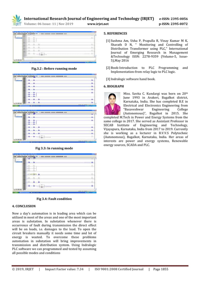 IRJET- Automation in Substation using Programmable Logic Controller (PLC) | PDF | Computing ...