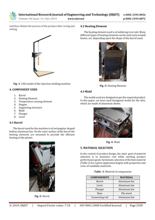 IRJET- Design and Fabrication of Waste Plastic Recycling Machine | PDF