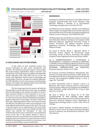 IRJET- Skin Cancer Detection using Digital Image Processing | PDF