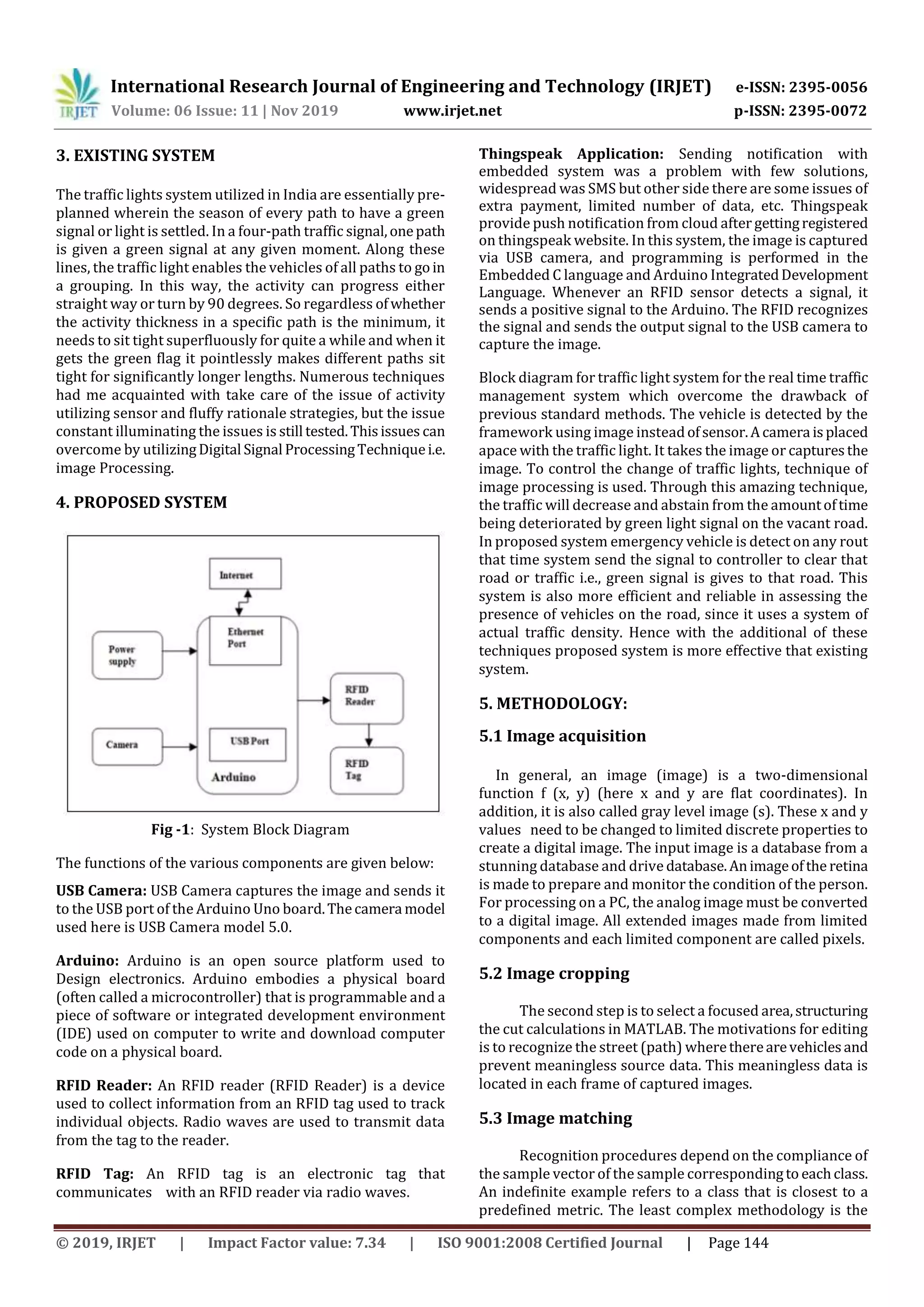 IRJET- AI Based Traffic Signal Control System | PDF