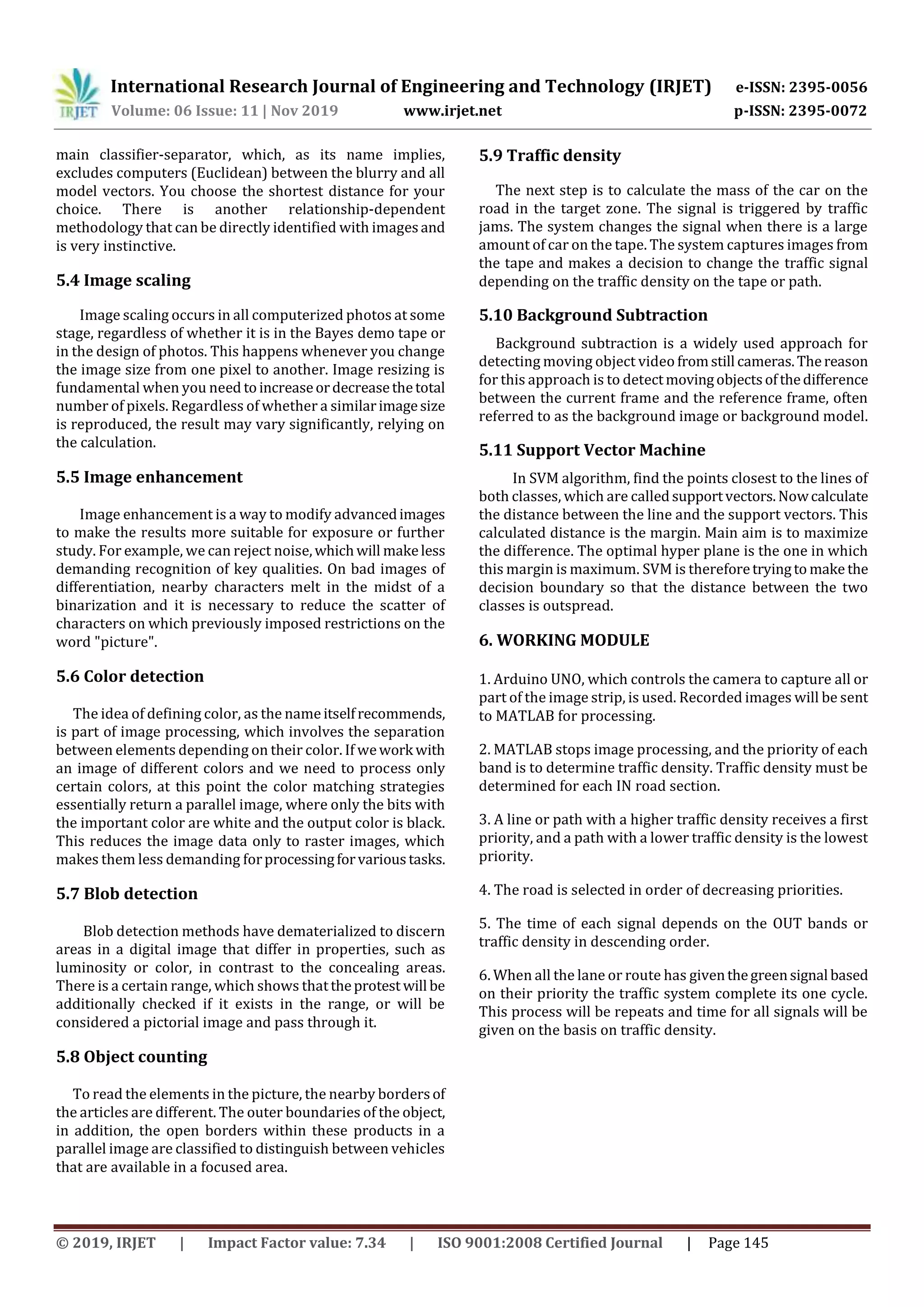 IRJET- AI Based Traffic Signal Control System | PDF