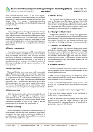 IRJET- AI Based Traffic Signal Control System | PDF