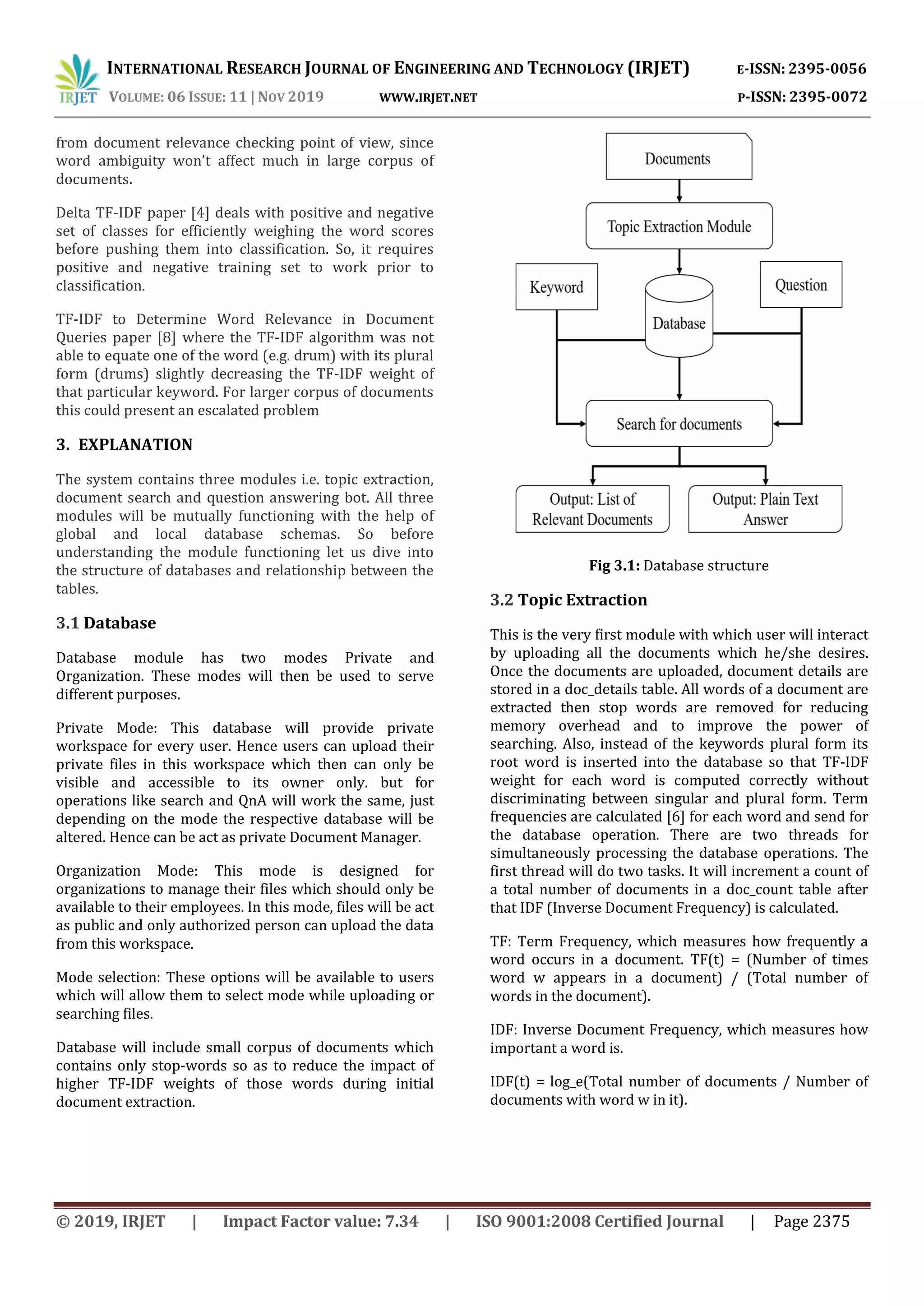 IRJET- Determining Document Relevance using Keyword Extraction | PDF