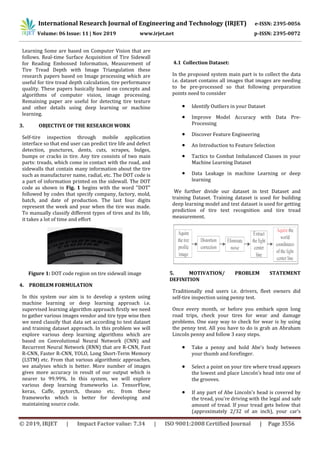 IRJET- Quality Inspection of Tire using Deep Learning based Computer Vision | PDF
