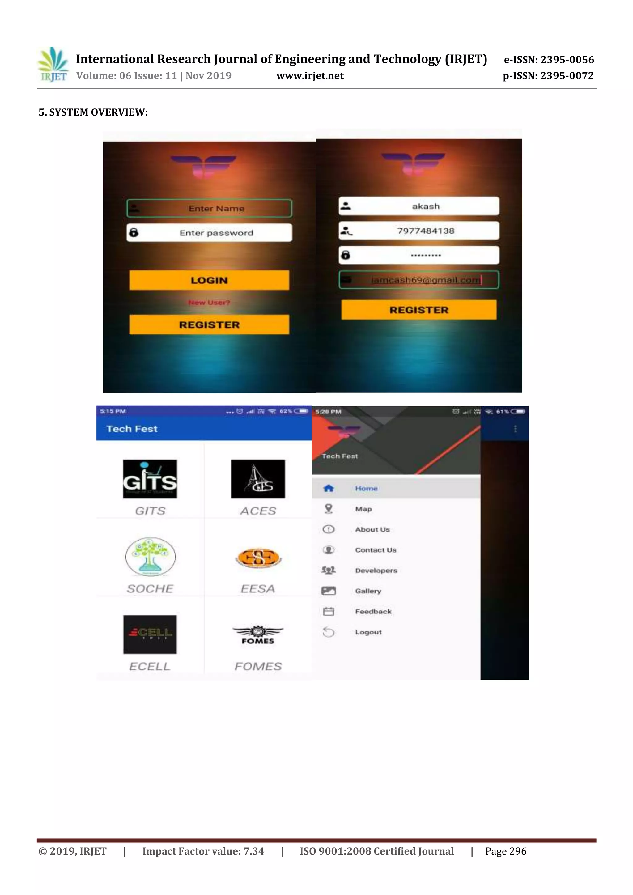 IRJET- Tech-Fest Management System | PDF