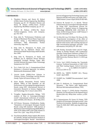 IRJET- A Research Paper on Analysis of De-Laval Nozzle on Ansys Workbench | PDF