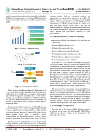 IRJET- A Review on Cluster-based Routing for Wireless Sensor Network | PDF