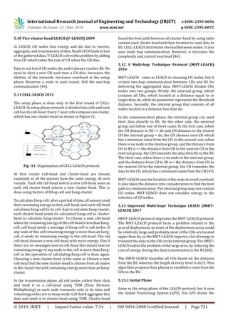 IRJET- A Review on Cluster-based Routing for Wireless Sensor Network | PDF