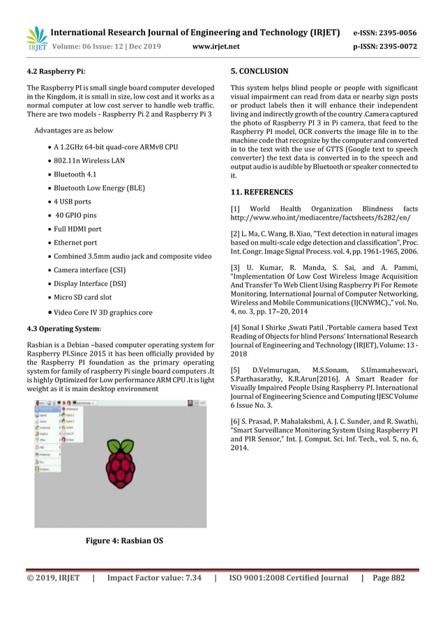 IRJET- Review on Portable Camera based Assistive Text and Label Reading ...