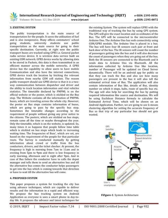 IRJET- Smart Bus Tracking System | PDF
