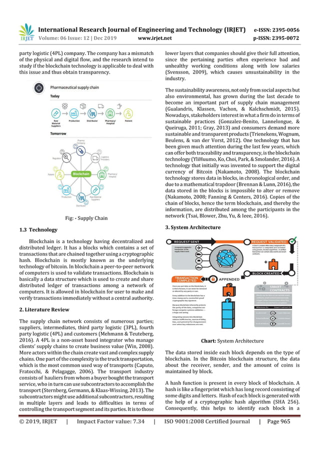IRJET- A Secure Healthcare System using Blockchain Technology | PDF