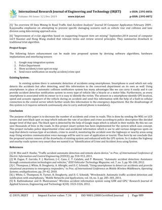 IRJET- Identification of Crime and Accidental Area using IoT | PDF