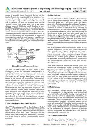 IRJET- Robo-Pi Landmine Detection Approach using Wireless Communication ...