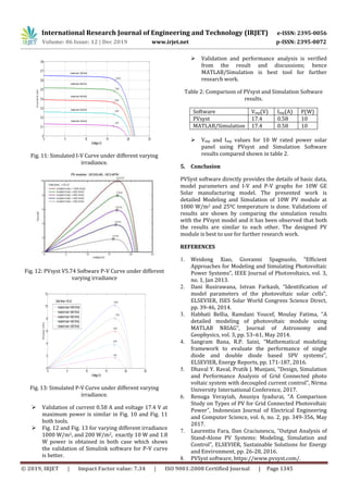 IRJET- Comparison of Solar Energy System Tools: A Case Study | PDF ...