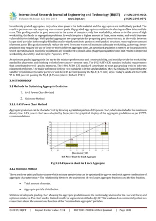 IRJET- A Statistical Approach to Obtain the Best Blend of Aggregates | PDF