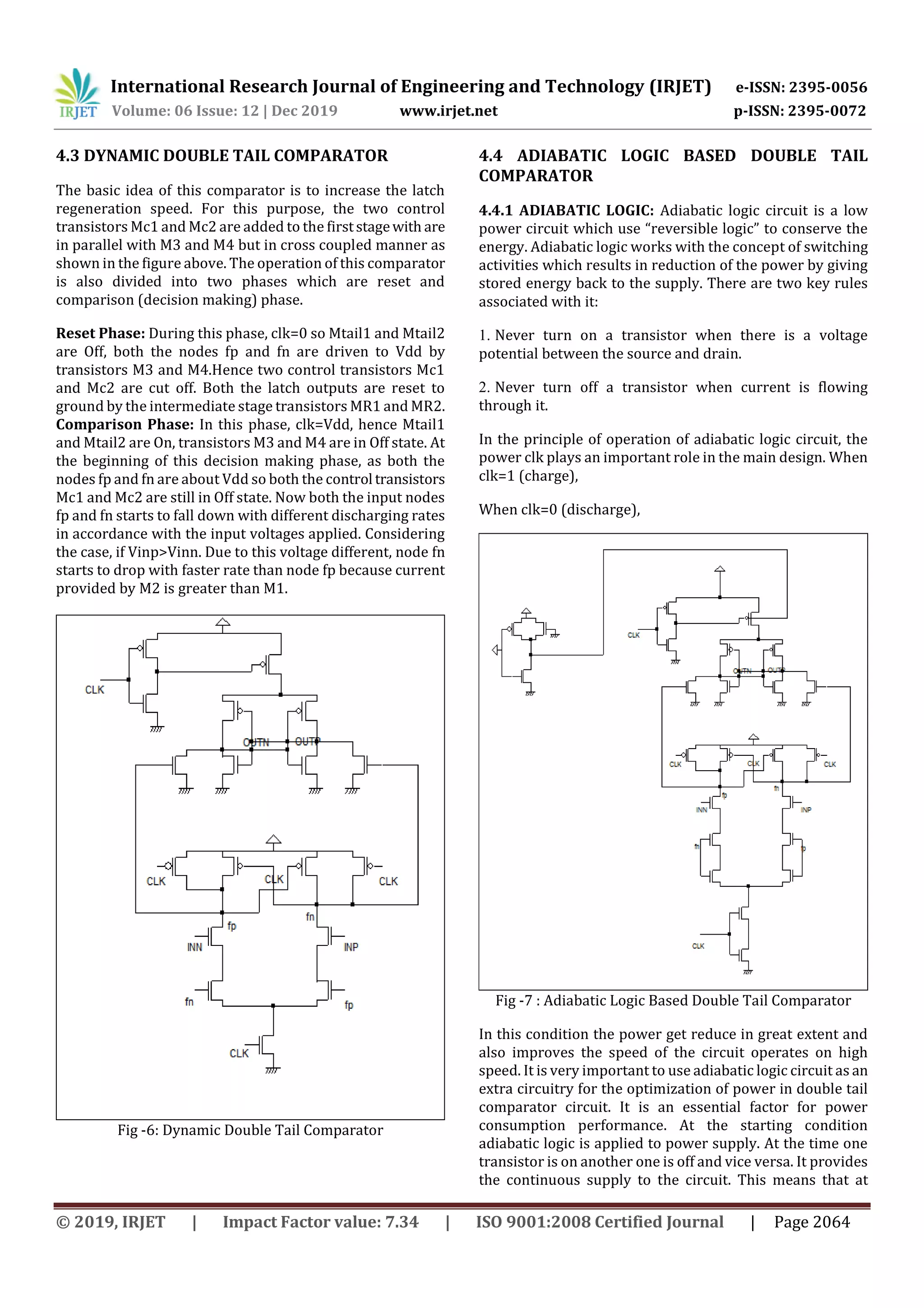 IRJET- Implementation of Low Power Flash ADC using Adiabatic Logic ...