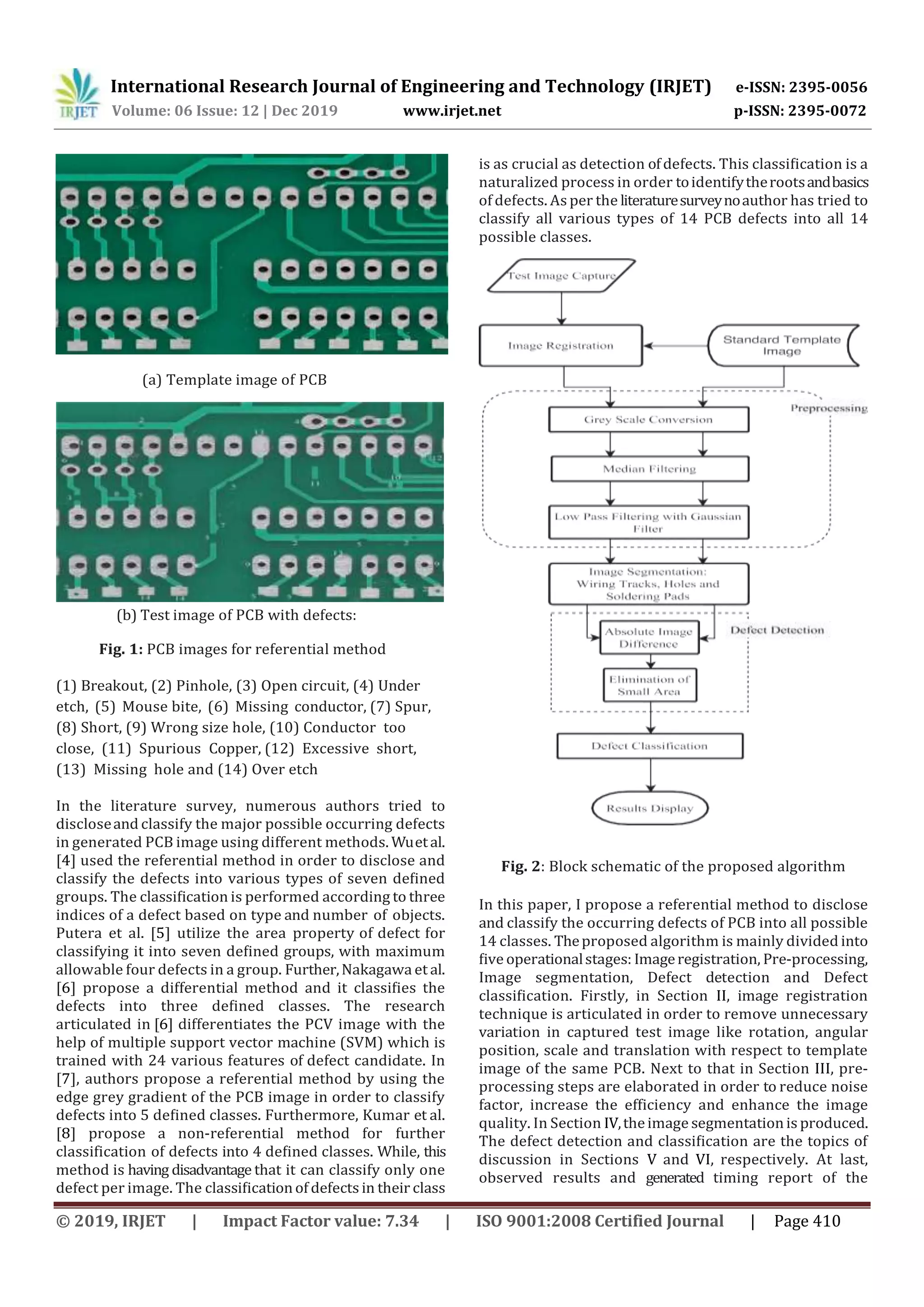 IRJET- Automatic Identification, Analysis and Investigation of Printed Circuit Boards for ...