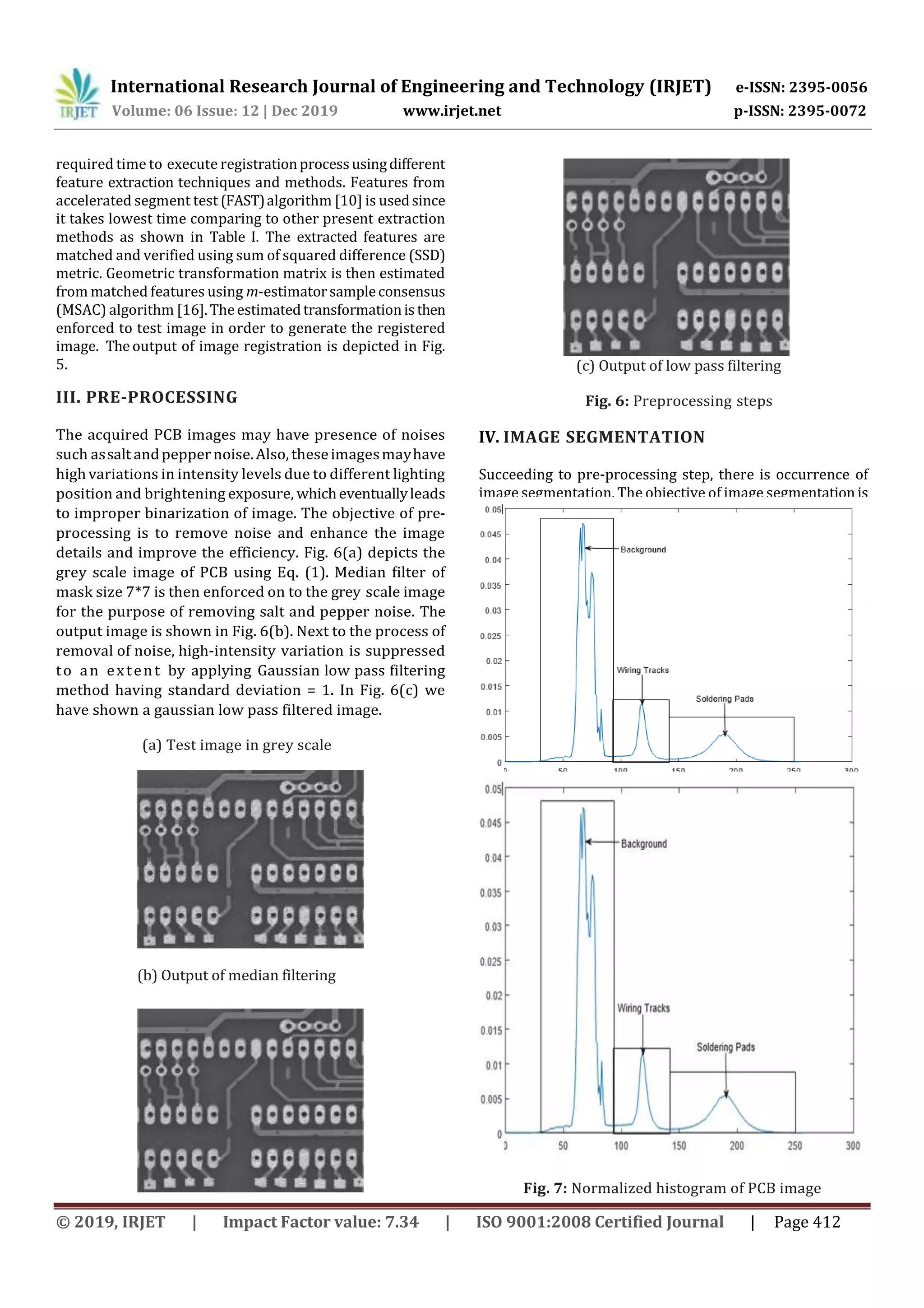 IRJET- Automatic Identification, Analysis and Investigation of Printed Circuit Boards for ...