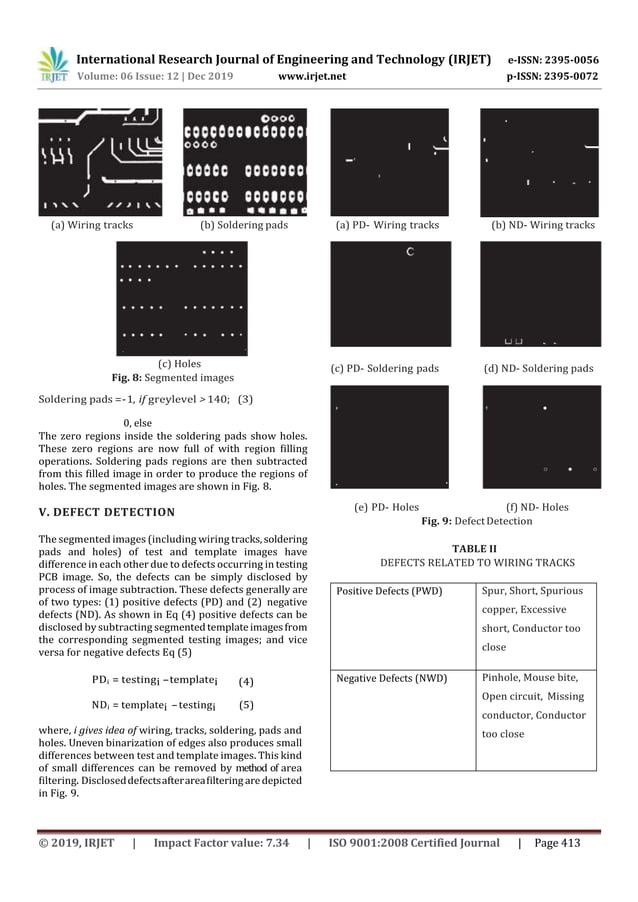 IRJET- Automatic Identification, Analysis and Investigation of Printed Circuit Boards for ...