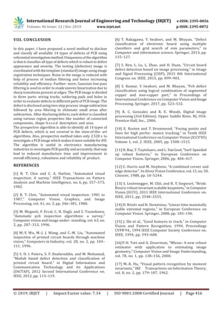 IRJET- Automatic Identification, Analysis and Investigation of Printed Circuit Boards for ...