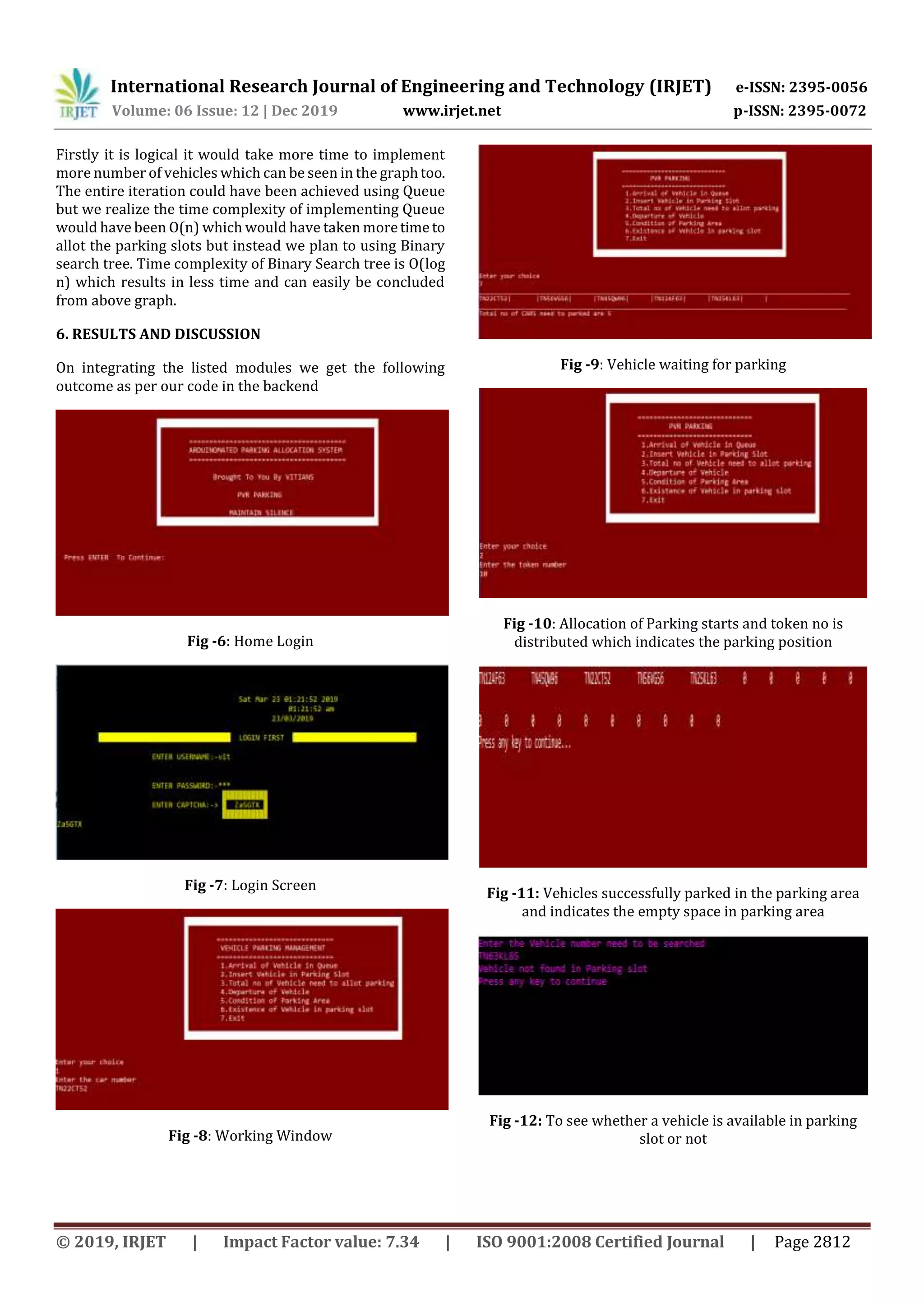 IRJET- Structural Arduinomated Parking Allocation System | PDF