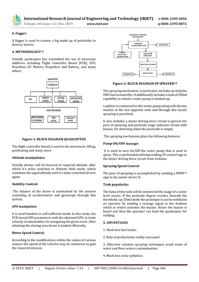 IRJET- Arduino based Pesticide Spraying Robot