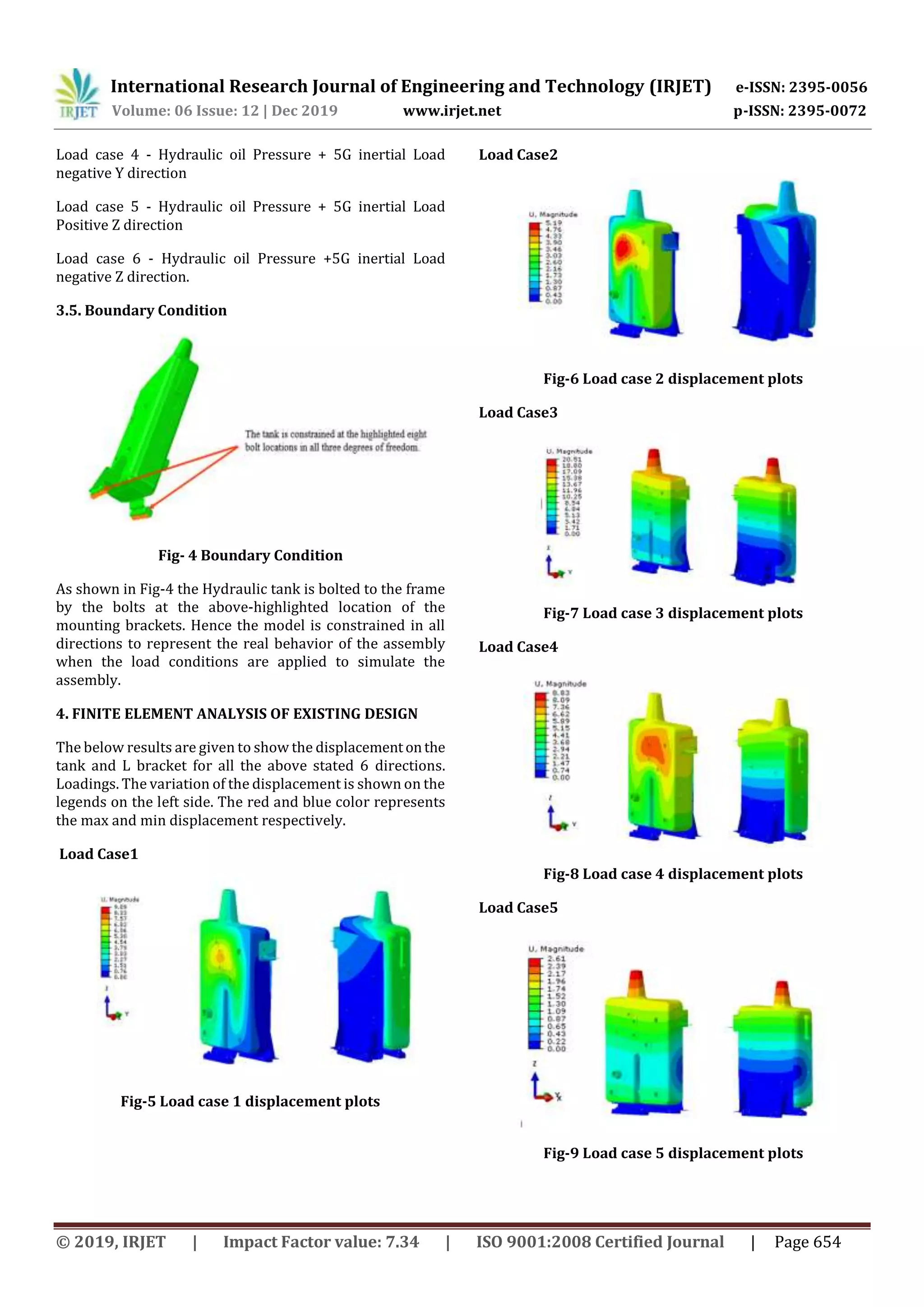 IRJET- Design and Development of Hydraulic Tank through Structural and Fatigue Analysis | PDF