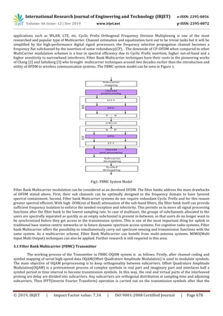 IRJET- Low Complexity FBMC OQAM Method for Double Selective Channel | PDF