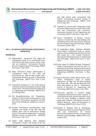 IRJET- Review Paper on Comparative Analysis of Flat Slabs ...