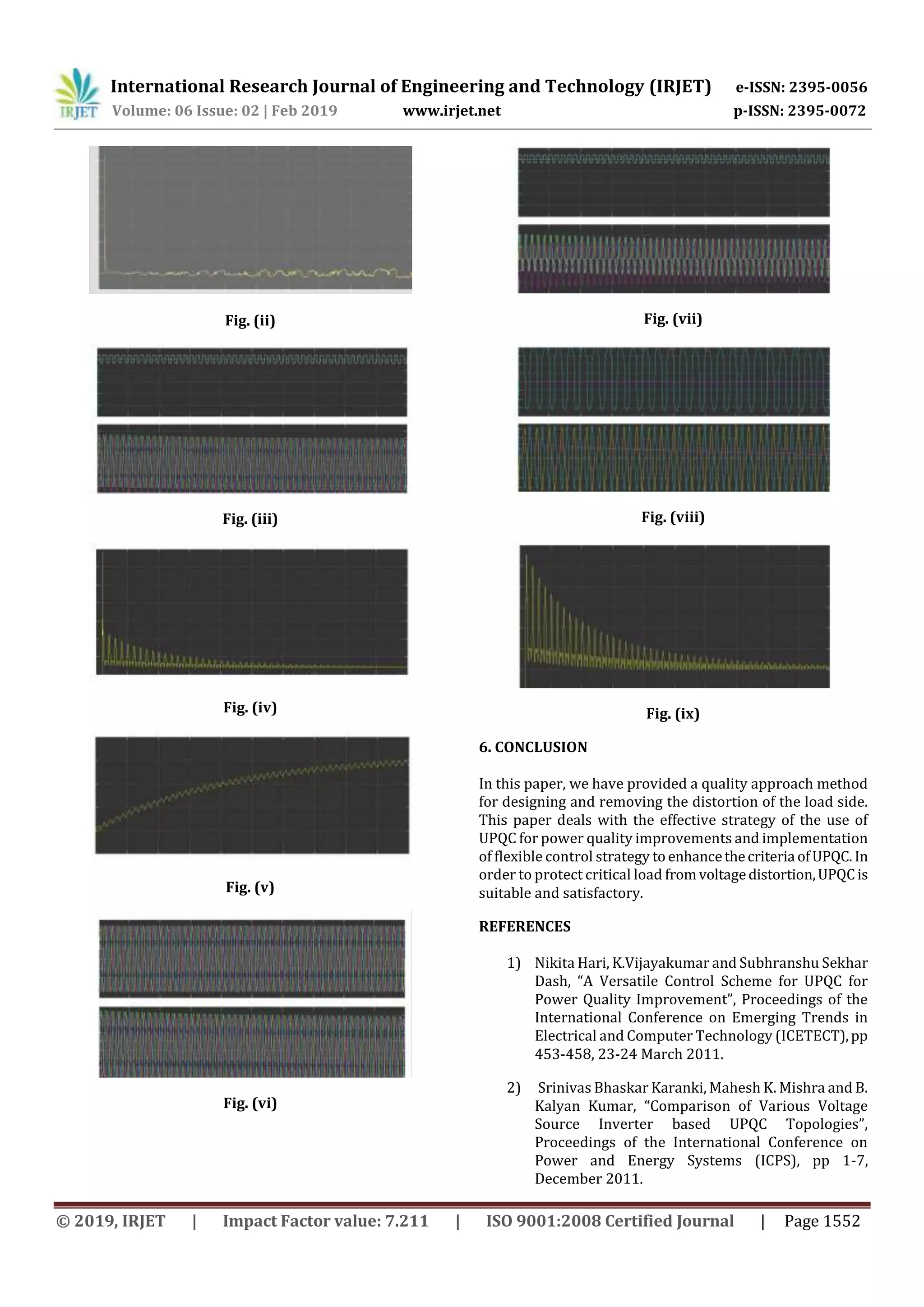 IRJET- Generalized UPQC System with an Improved Control Method under ...