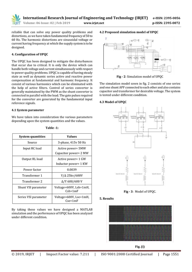 IRJET- Generalized UPQC System with an Improved Control Method under ...