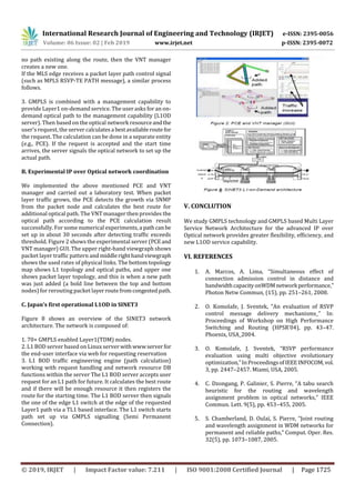 IRJET- GMPLS based Multilayer Service Network Architecture | PDF