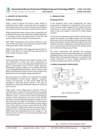 IRJET- Simulation of Unified Series Shunt Compensator for Power Quality Compensation | PDF