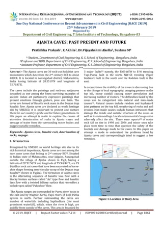 IRJET- Ajanta Caves: Past Present and Future | PDF