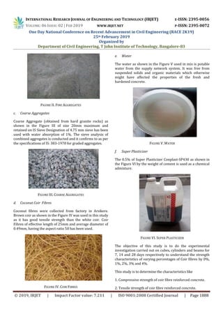 IRJET- Experimental Studies on the Mechanical Properties of Concrete ...