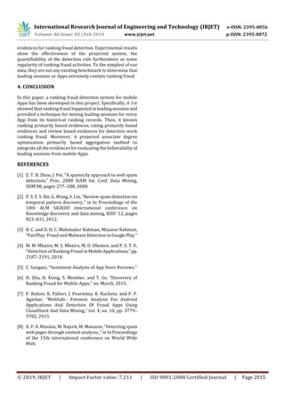 IRJET- Discovery of Fraud Apps Utilizing Sentiment Analysis | PDF