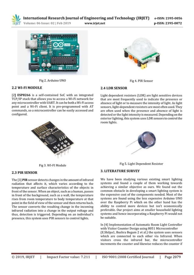 IRJET- Smart Light Intensity Management System | PDF