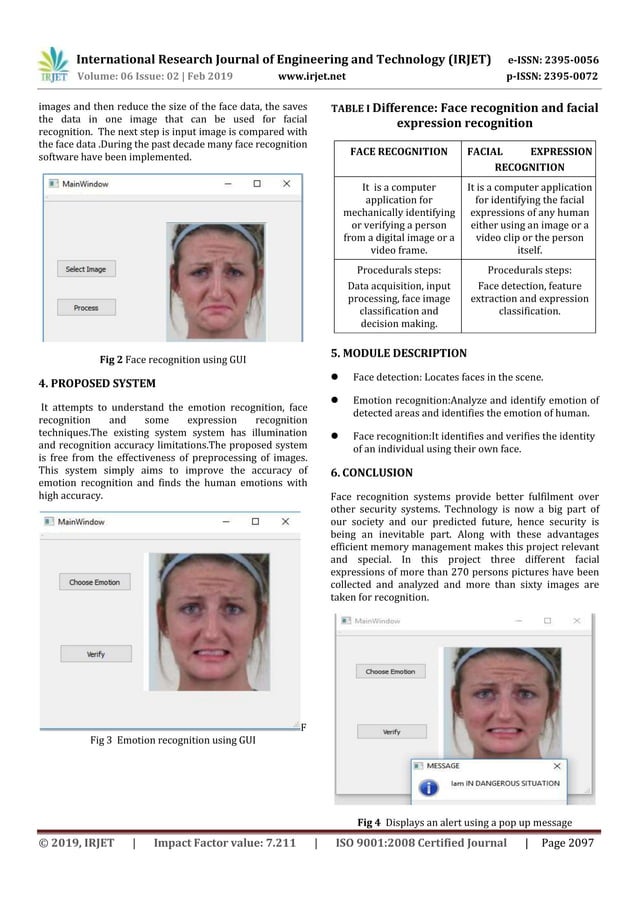 IRJET- Women Security Alert using Face Recognition | PDF