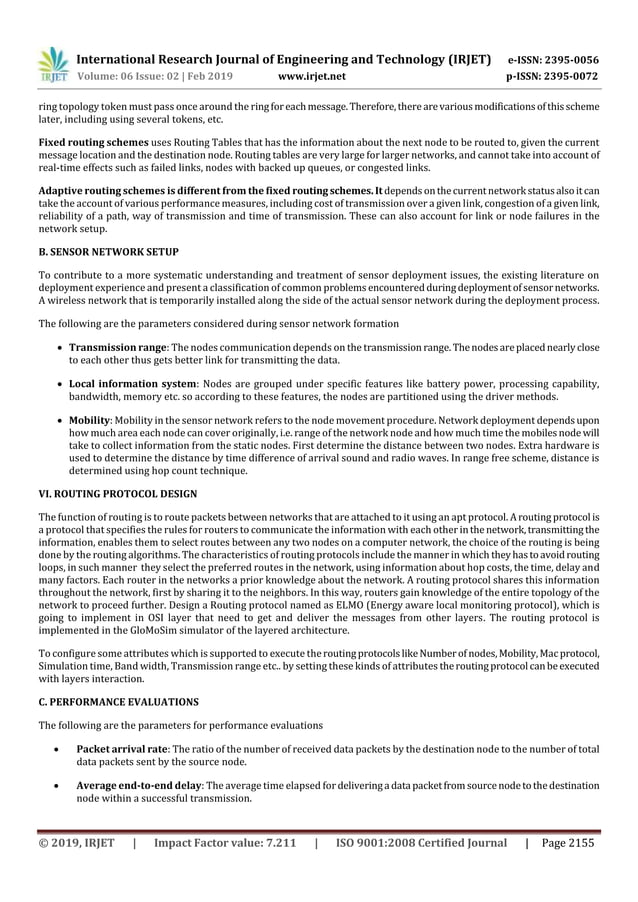 IRJET- A Schedule based Local Monitoring Approach in Wireless Sensor Networks | PDF