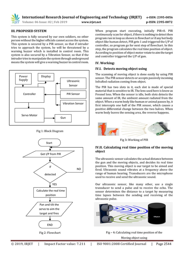 IRJET- Review: Autonomous Detection and Shooting of Moving Objects at ...