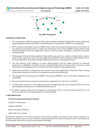 IRJET- Comparative Performance Analysis of Routing Protocols in Manet using NS-2 | PDF ...