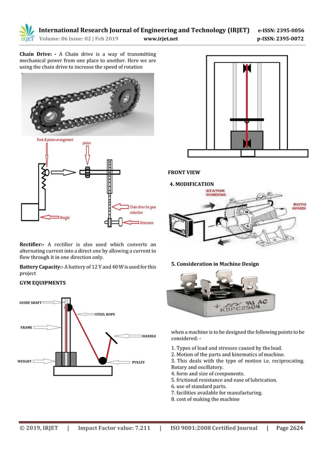 Irjet Power Generation Using Gym Equipment Pdf 