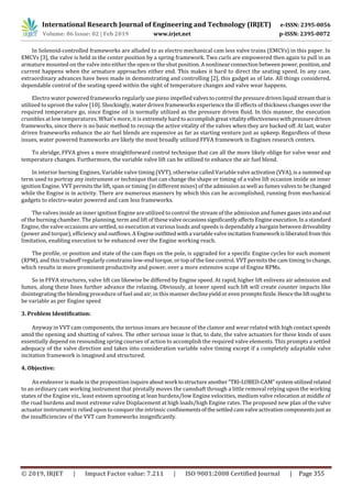 IRJET- Kinematic Structure and Reenactment of an Adaptable Valve Lift ...