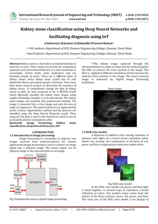 IRJET- Kidney Stone Classification using Deep Neural Networks and ...
